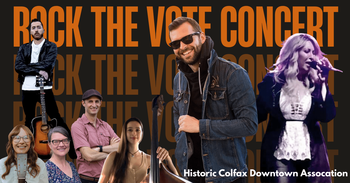 Rock the Vote Colfax – Free Concert in Colfax, CA
