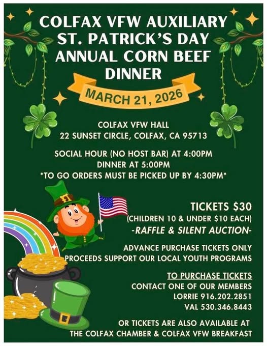 Colfax Events Calendar | Local Festivals, Markets & Community Events